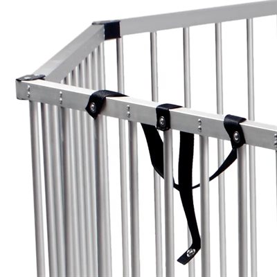 Foldable Aluminium Pet Fence Octogonal