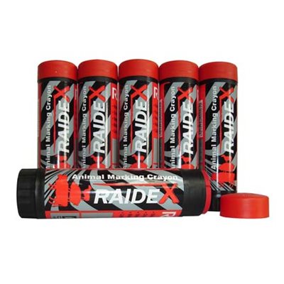 Raidex Marking Stick Red X10 | Ukal Canada